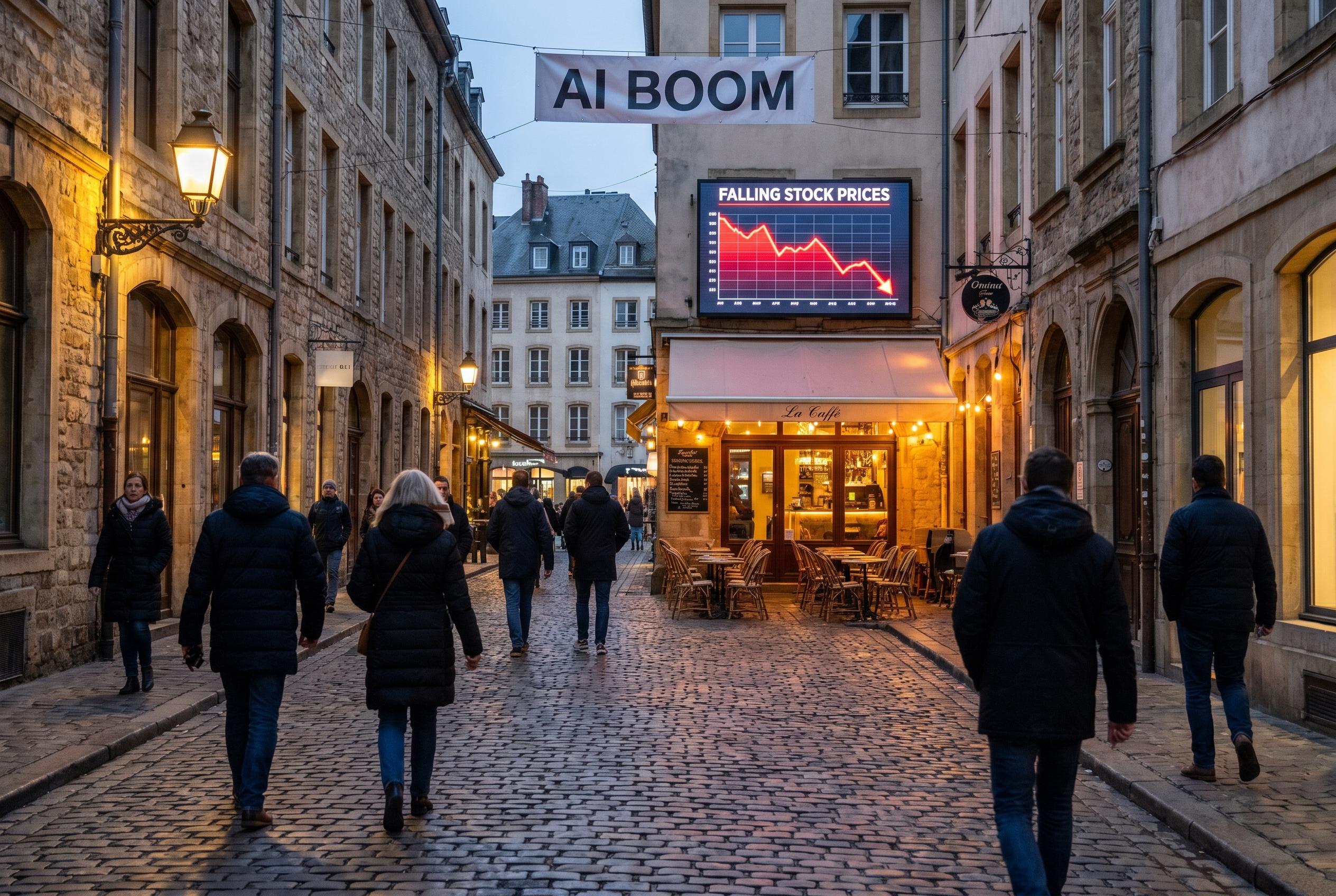 ECB warns of vulnerability in euro area from surging US tech stocks ...