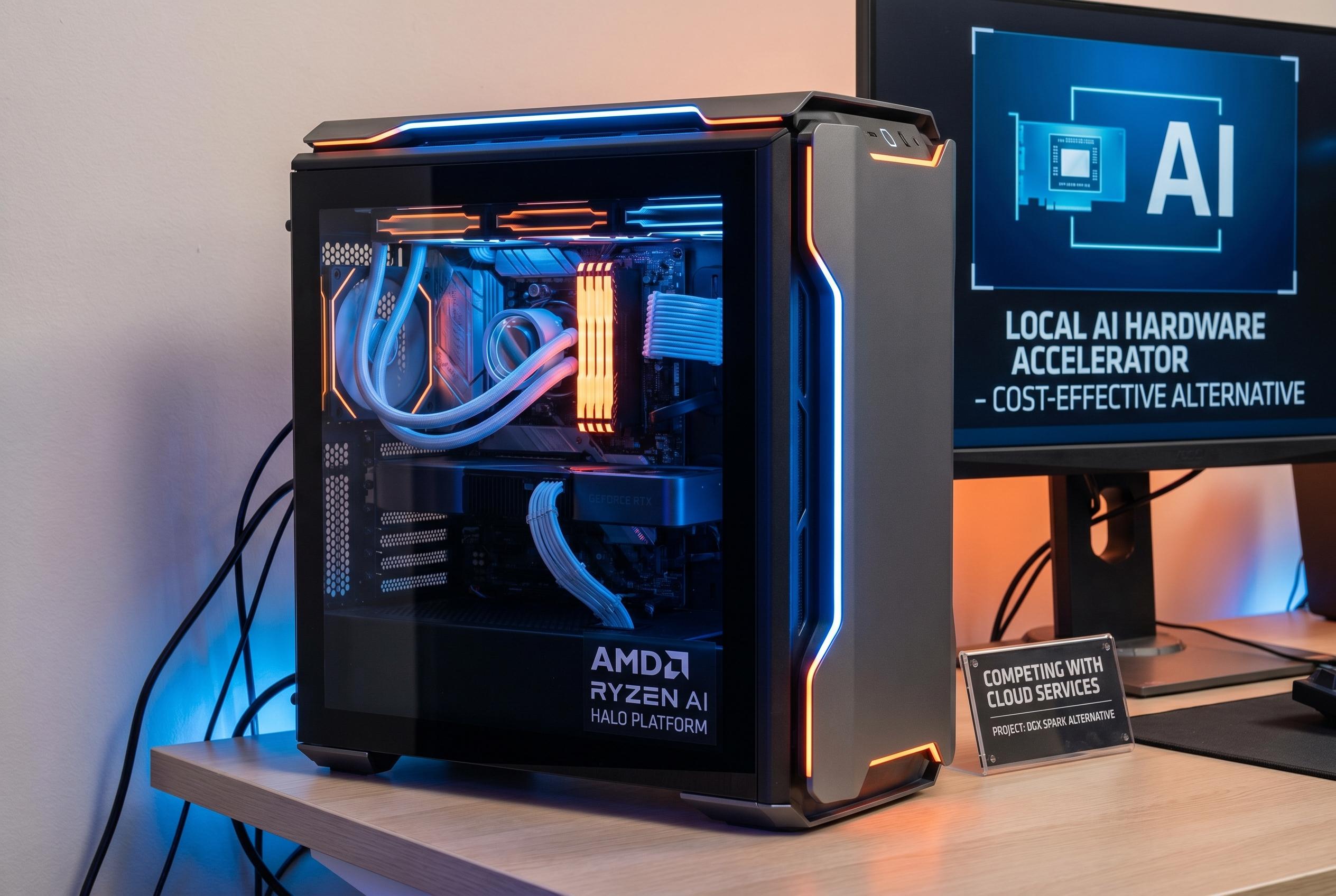 AMD launches Ryzen AI Halo platform to challenge NVIDIA in local AI ...