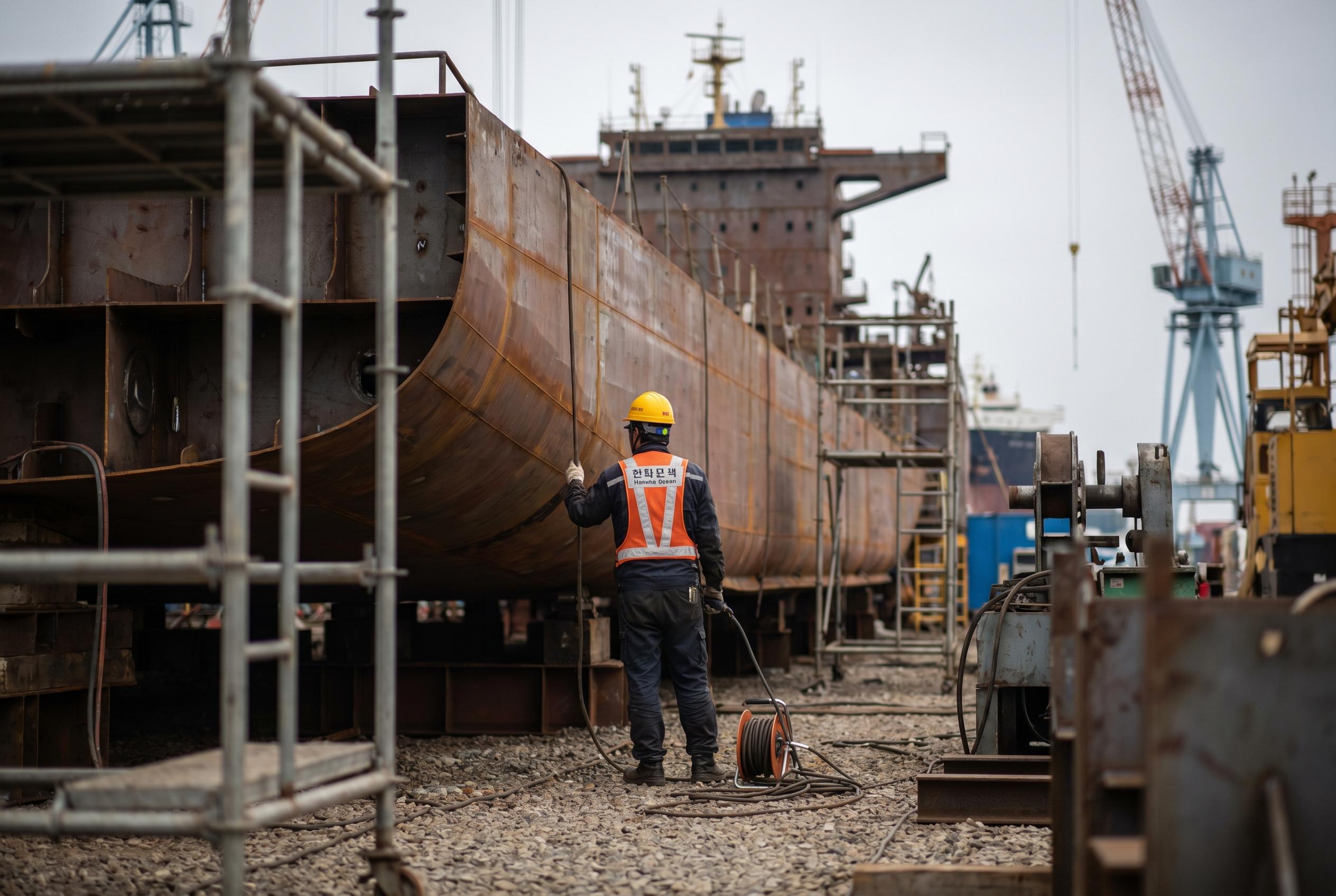 NC AI to develop autonomous welding system for Hanwha Ocean’s ...