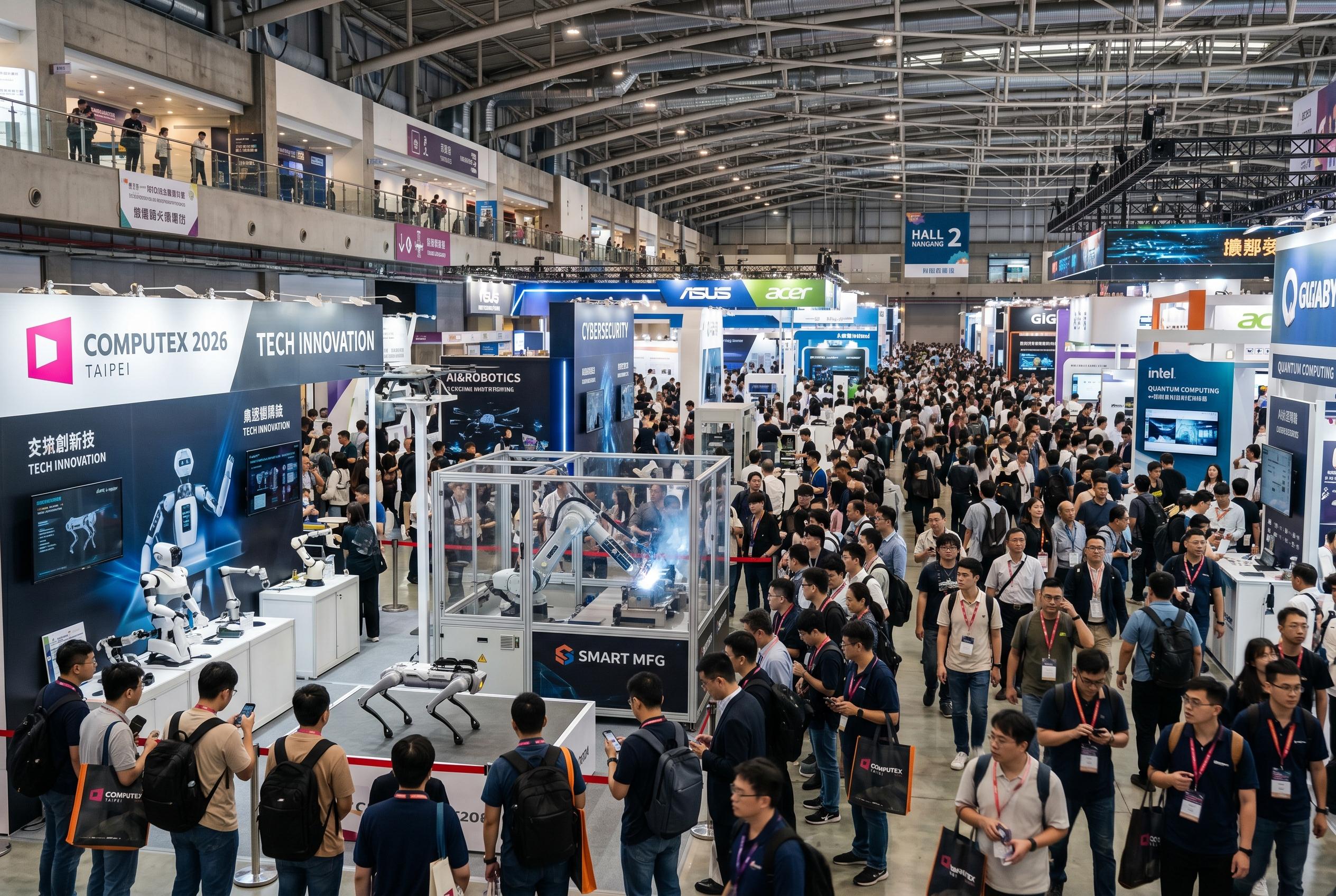 Computex 2026 shifts focus to physical AI and industrial robotics amid ...